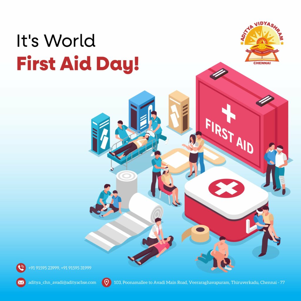 World First Aid Day - Chennai_Adityacbse